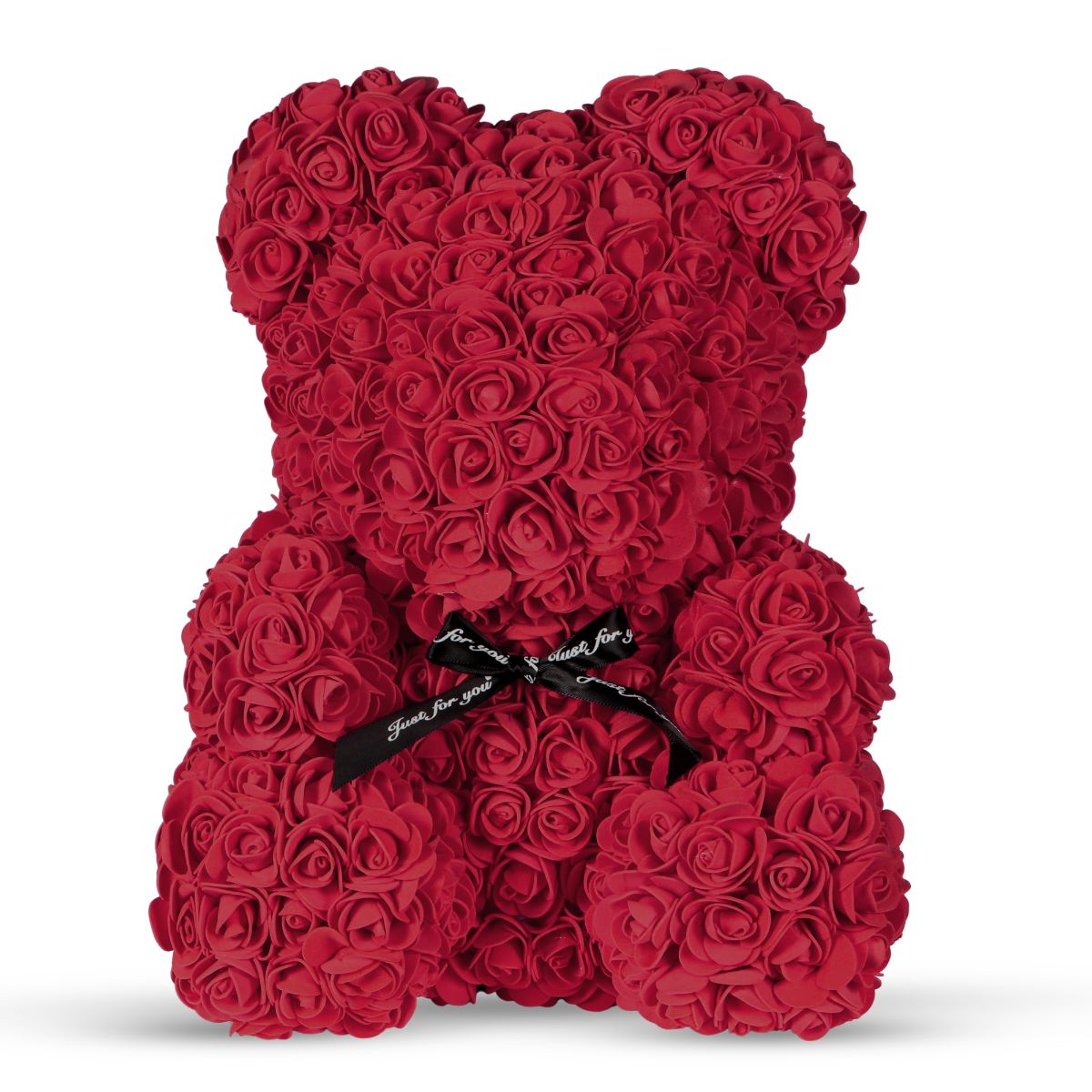 Royal Red Rose Bear Large 40cm